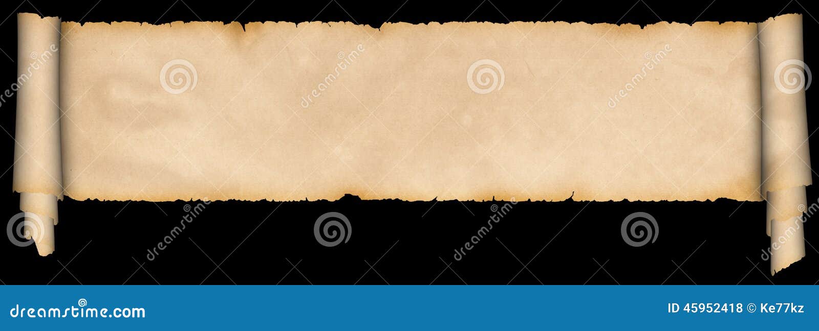 Middeleeuwse Rol Van Perkament Stock Foto - Image of middeleeuws, retro ...