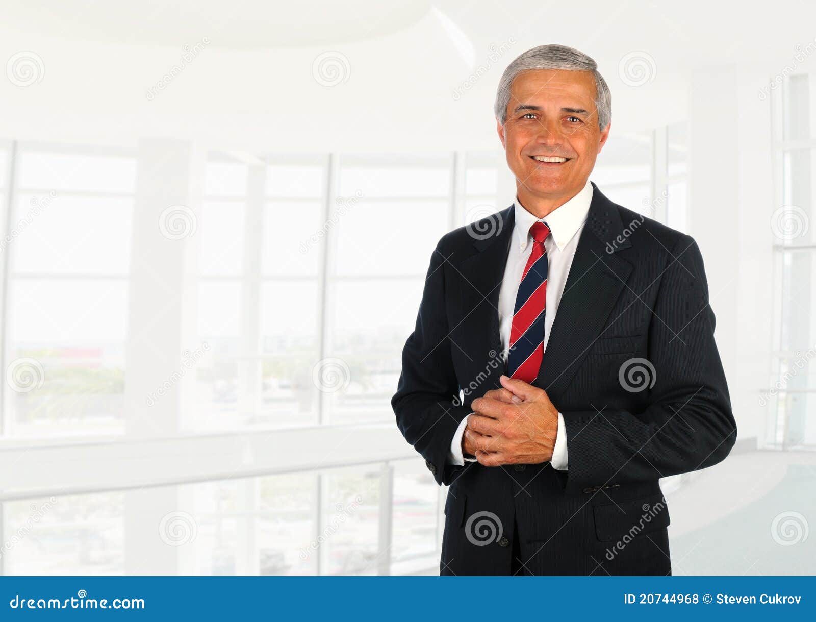Middle Age Businessman stock photo. Image of lobby, adult - 20744968