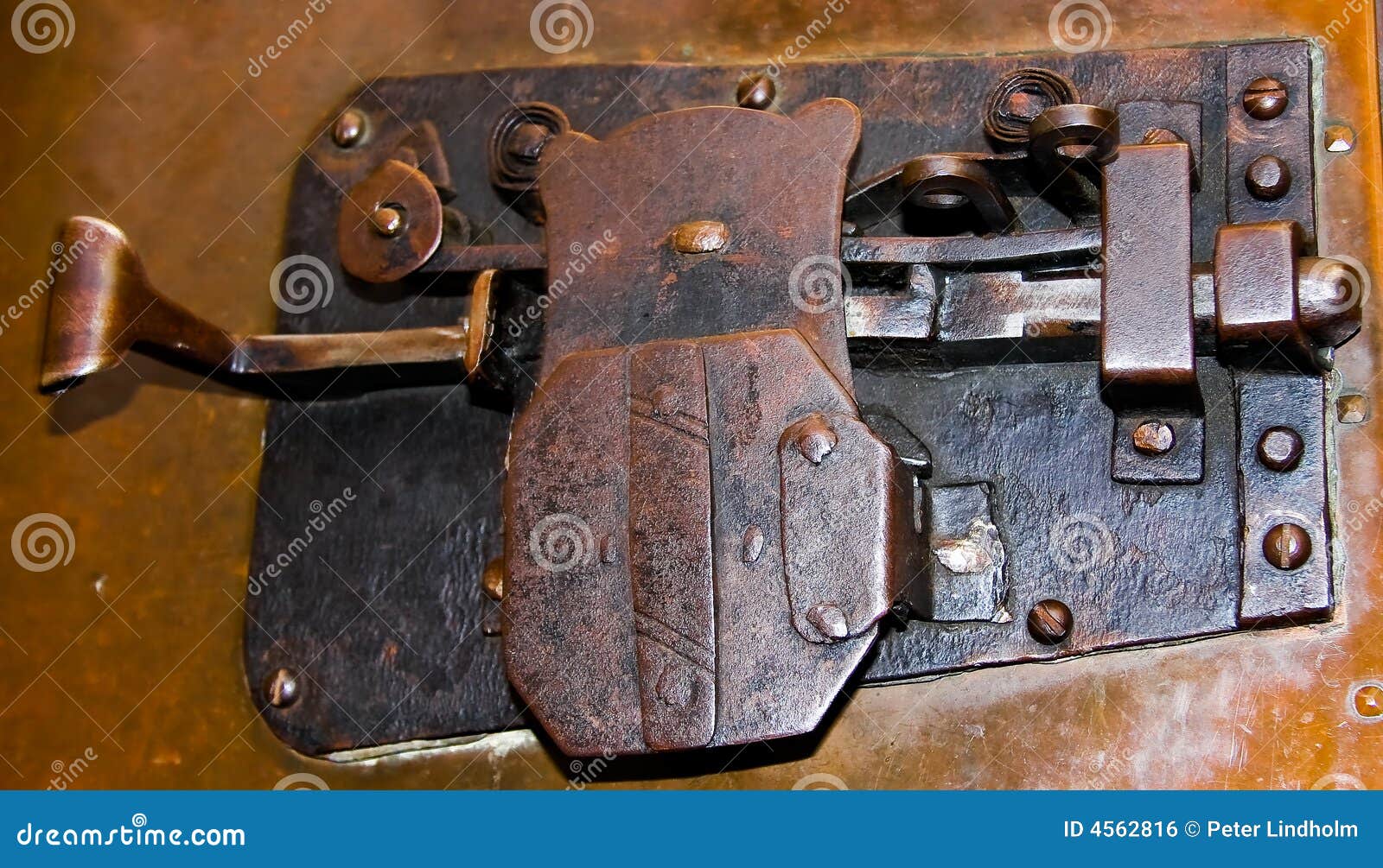 Middle age church lock stock photo. Image of lock, 1200th - 4562816