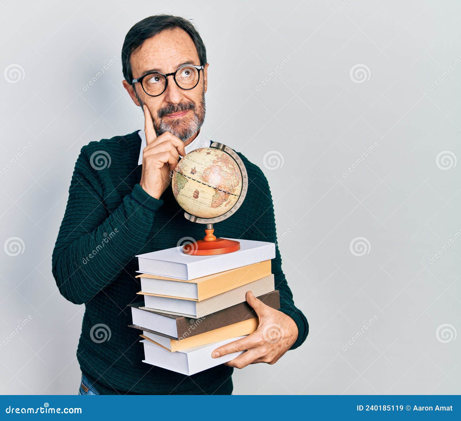 Confusing Graduation Man Thinking About Career Plan Royalty-Free Stock ...