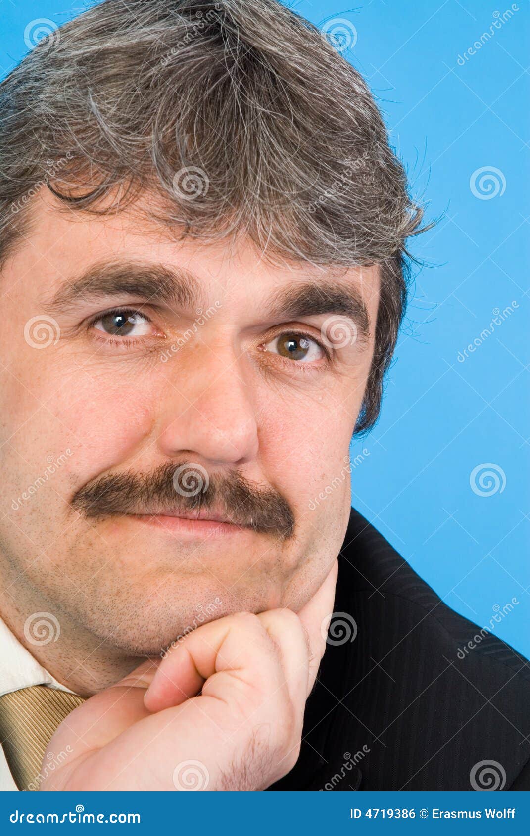 Middle age man stock photo. Image of emotion, middle, black - 4719386