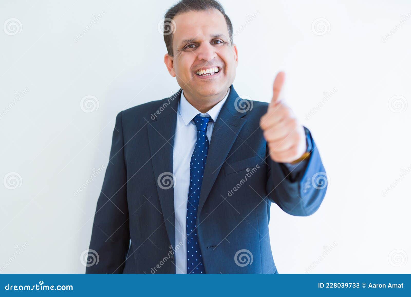 Middle Age Man Doing Postive Gesture with Thumbs Up Smiling To the ...