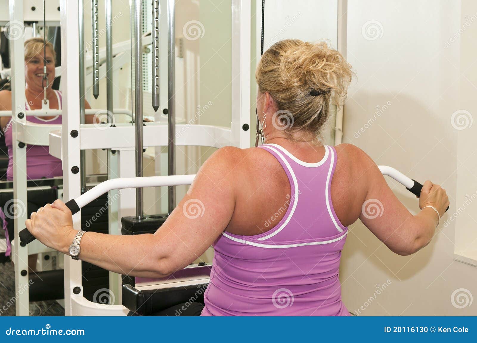 Middle age woman exercise stock photo. Image of young - 20116130