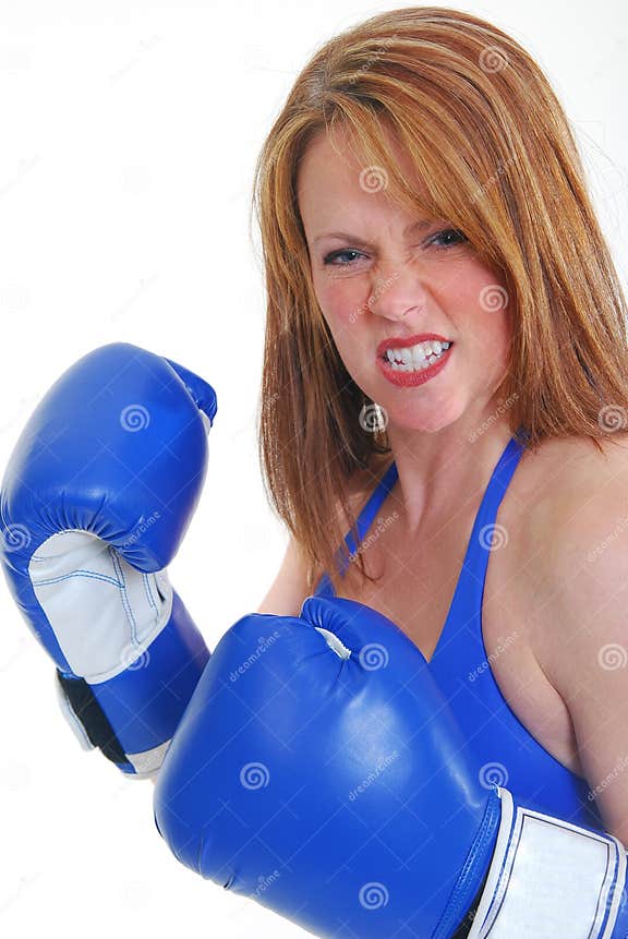 Middle aged boxer stock image. Image of fight, look, caucasian - 13016417