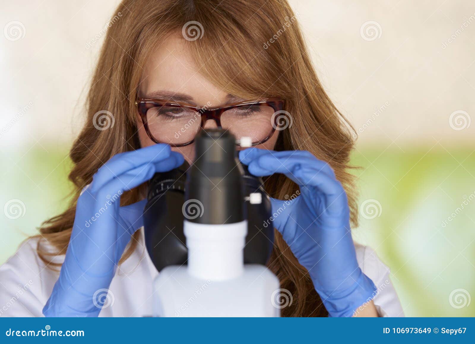 Physician-scientist in Laboratory Stock Image - Image of person ...