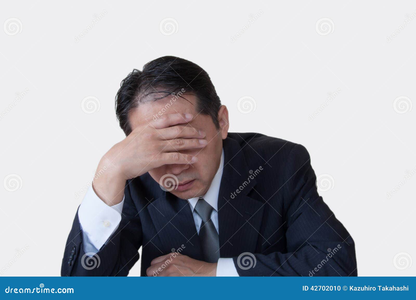 Middle Aged Guy in Trouble on the Phone Stock Photo - Image of mobile ...