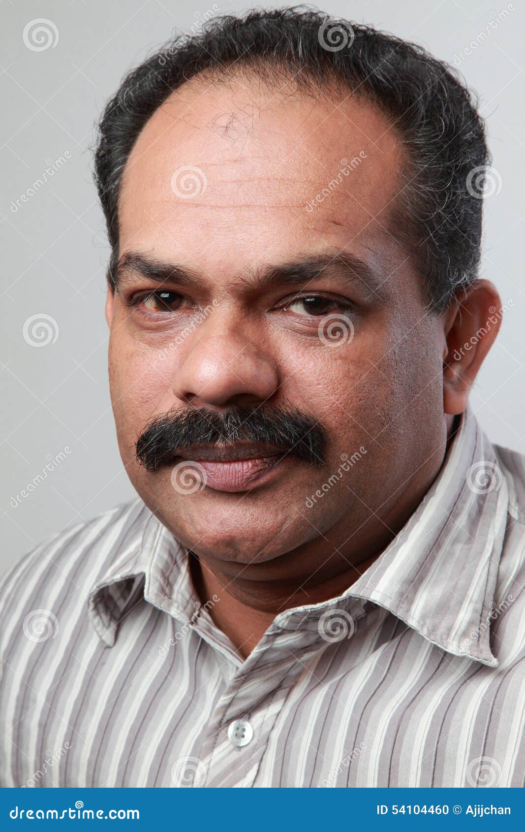 A middle aged Indian male stock photo. Image of serious - 54104460