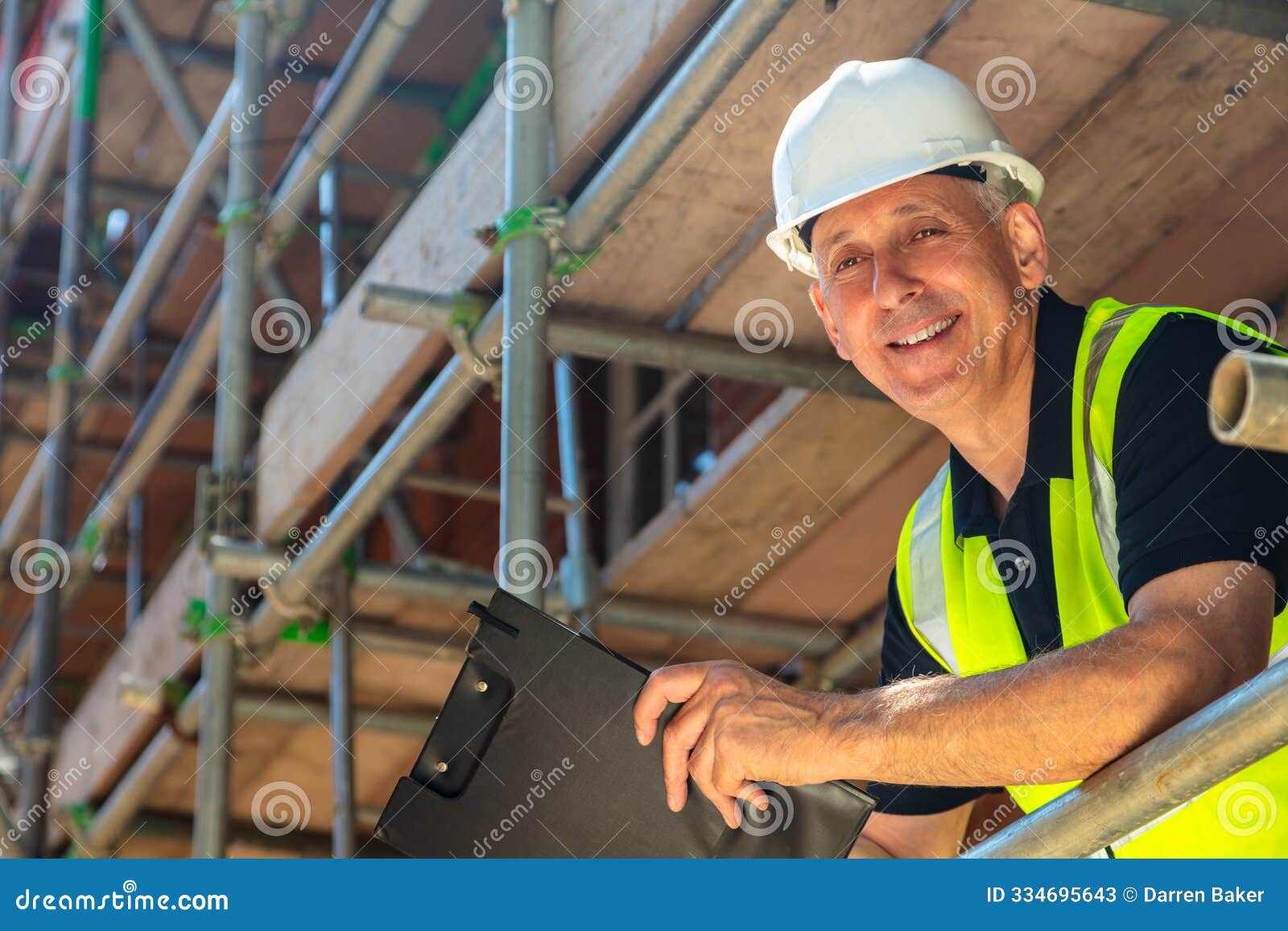 Worker, Contractor, Builder On Busy Face With Muscular Biceps. Builder ...
