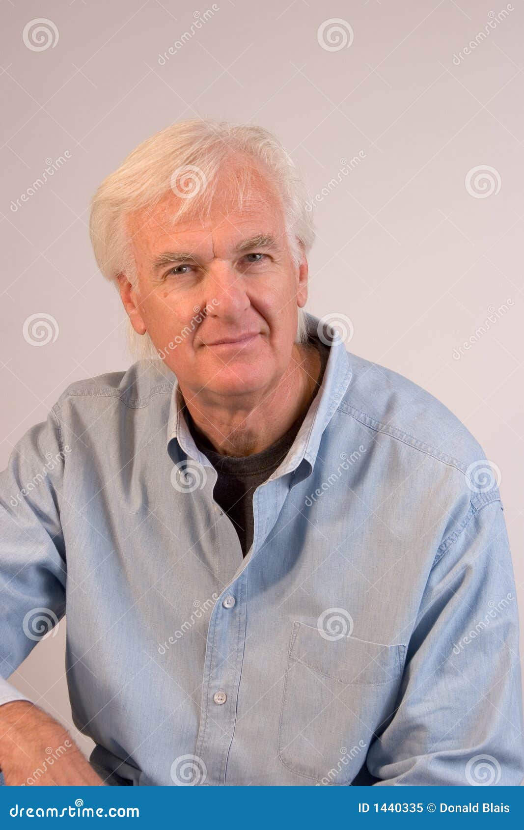 Middle-aged Man stock image. Image of informal, haired - 1440335
