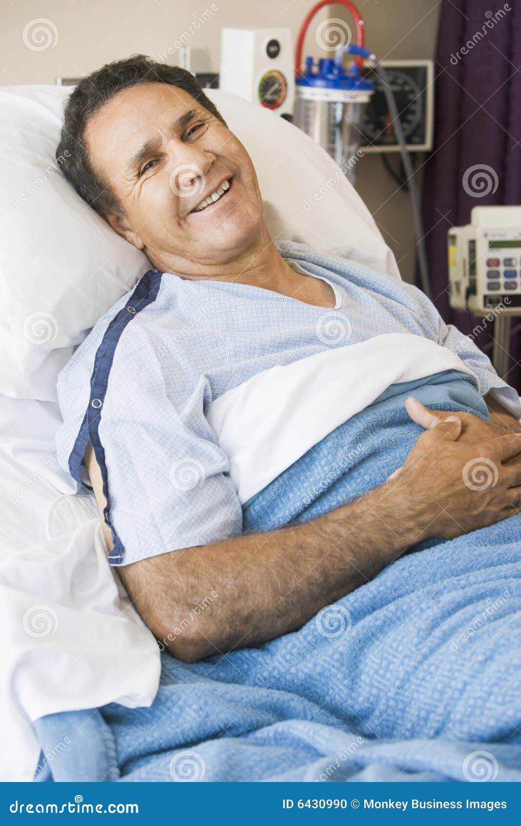 Middle Aged Man Lying in Hospital Bed Stock Photo - Image of indoors ... Middle Aged Man Lying in Hospital Bed Stock Photo - Image of indoors ...