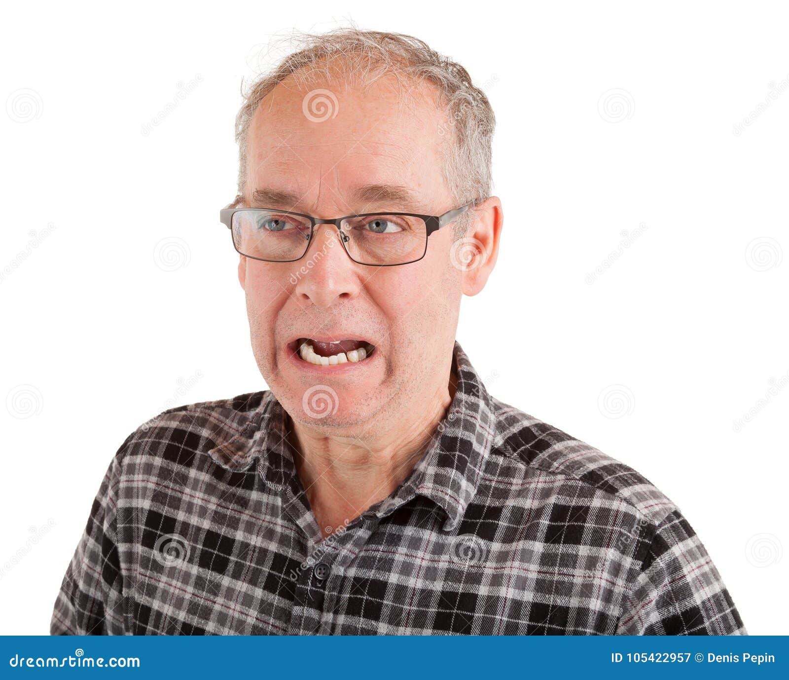 Man is Outraged about Something Stock Image - Image of mania, annoyed ...