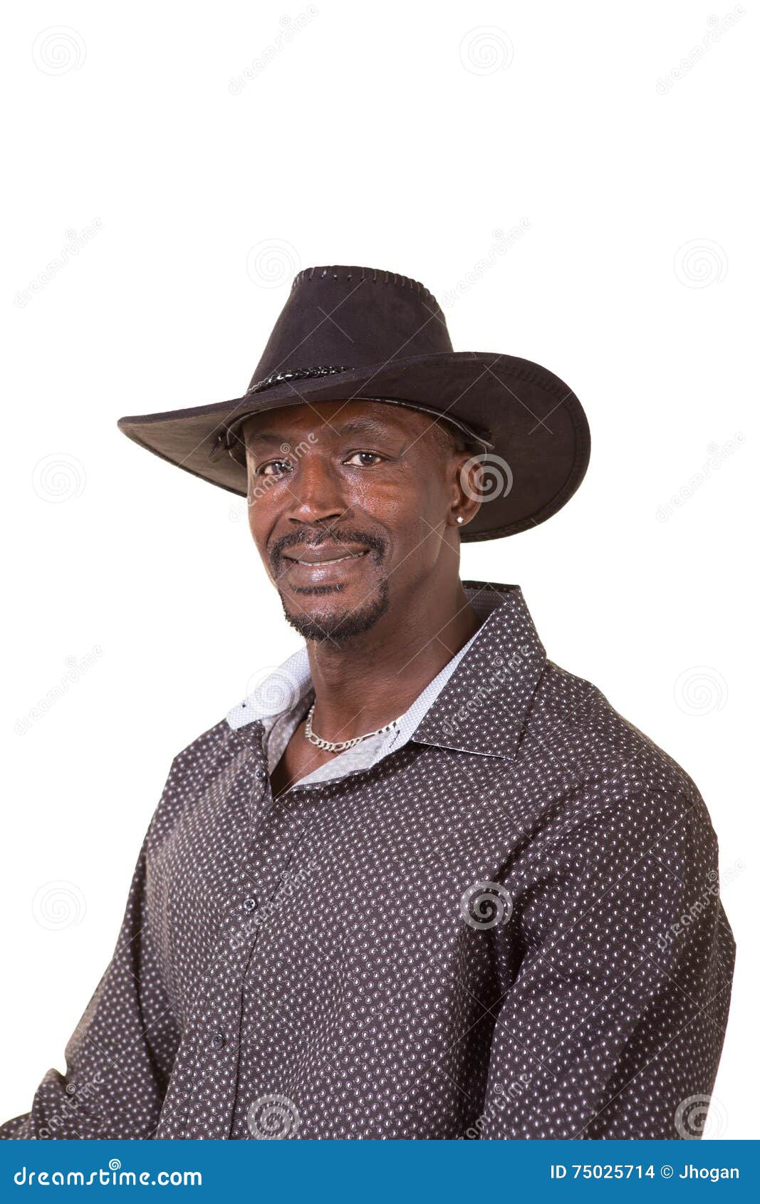 Guy Wearing Cowboy Hat