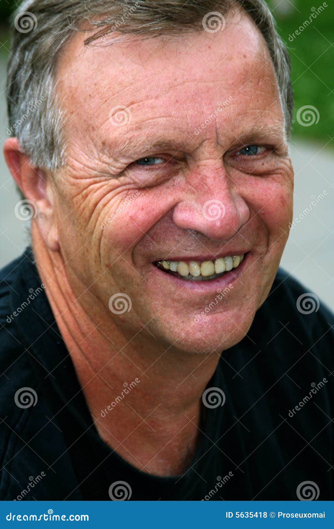 Middle-Aged Smiling Man stock photo. Image of bags, feet - 5635418
