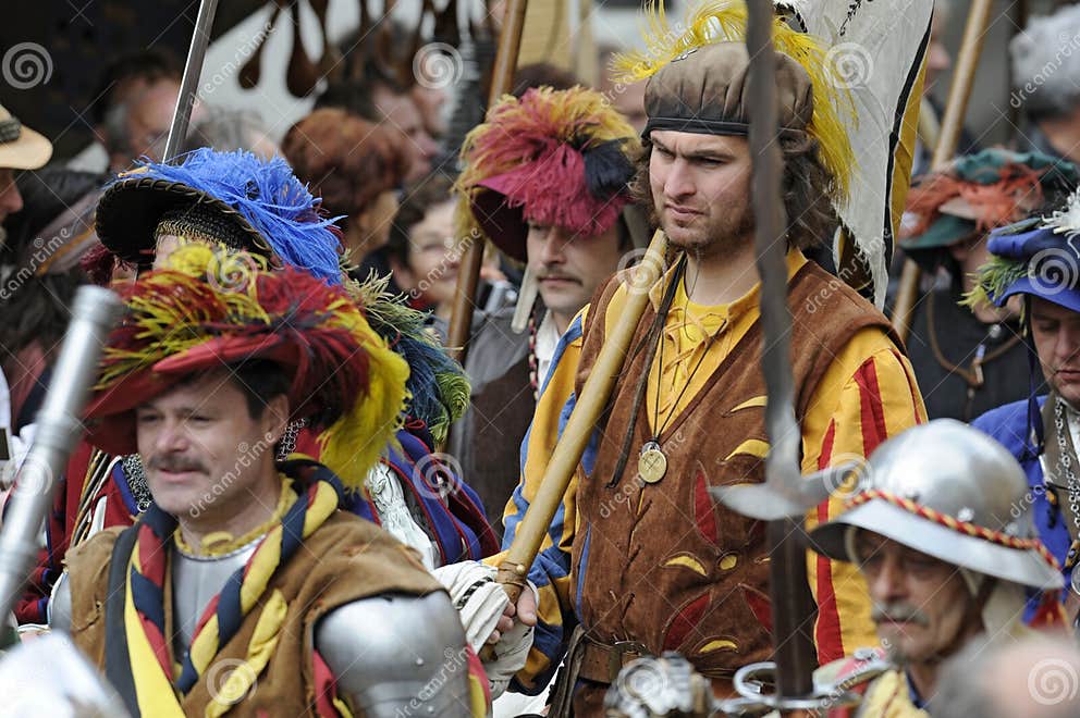 Middle ages festival editorial photo. Image of german - 14357366