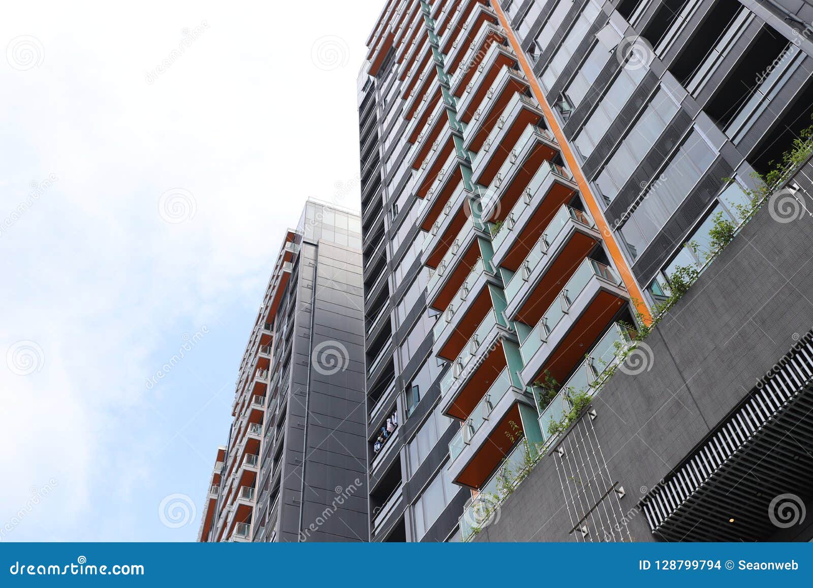 Middle Class Apartment at Ma on Shan Stock Photo - Image of housing ...