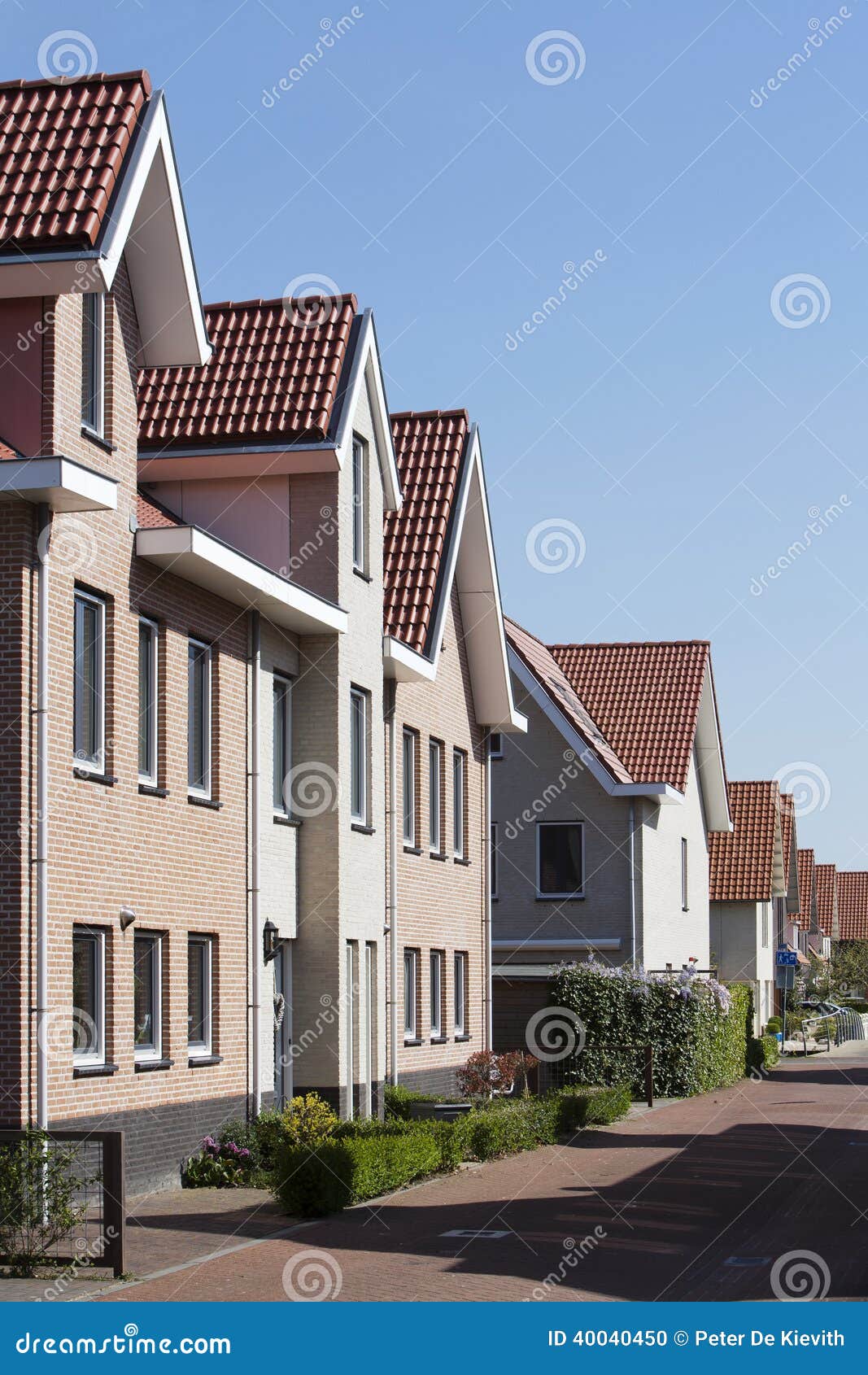 Middle class neighborhood stock photo. Image of group - 40040450