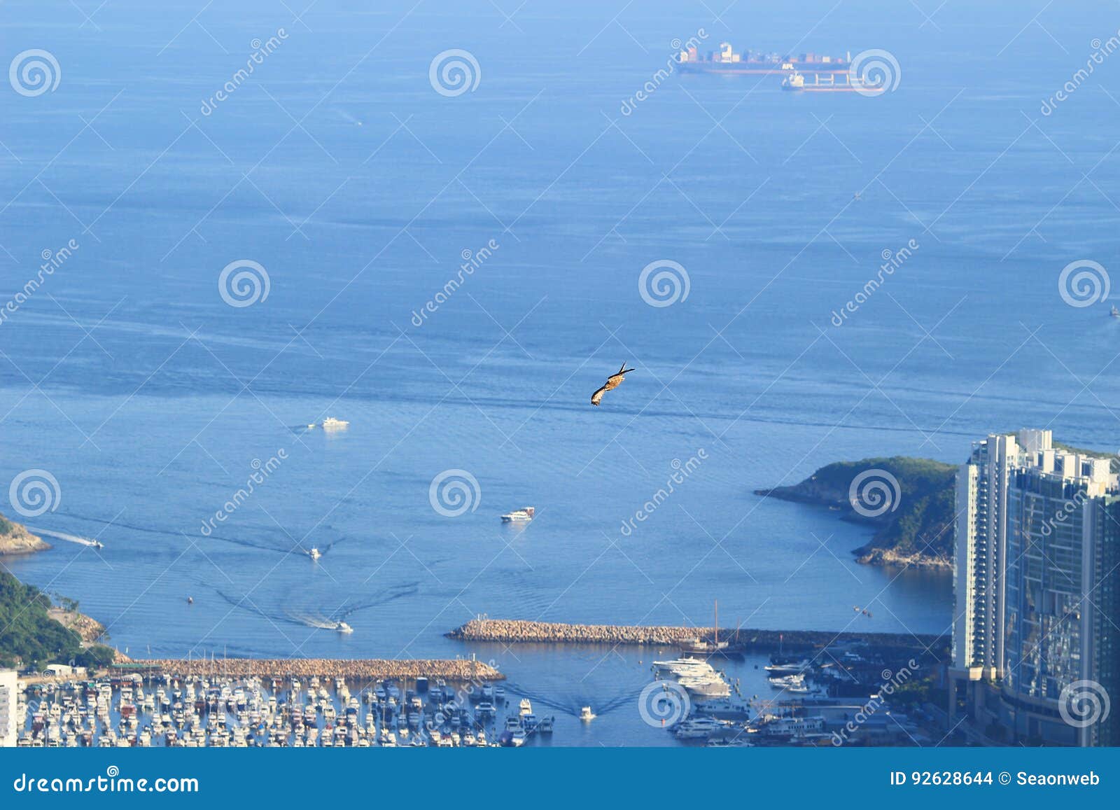 Middle Class Residential Building in Hong Kong Stock Photo - Image of ...