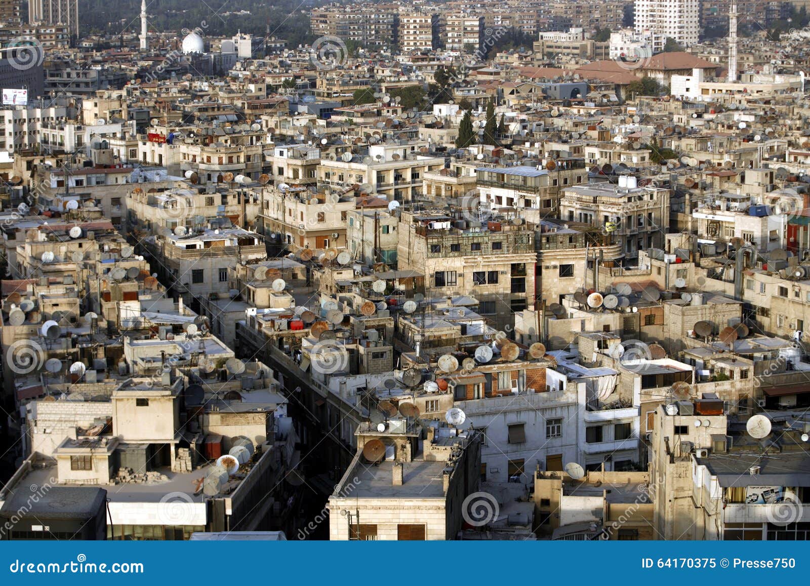 MIDDLE EAST SYRIA DAMASKUS CITY CENTRE Editorial Image - Image of ...
