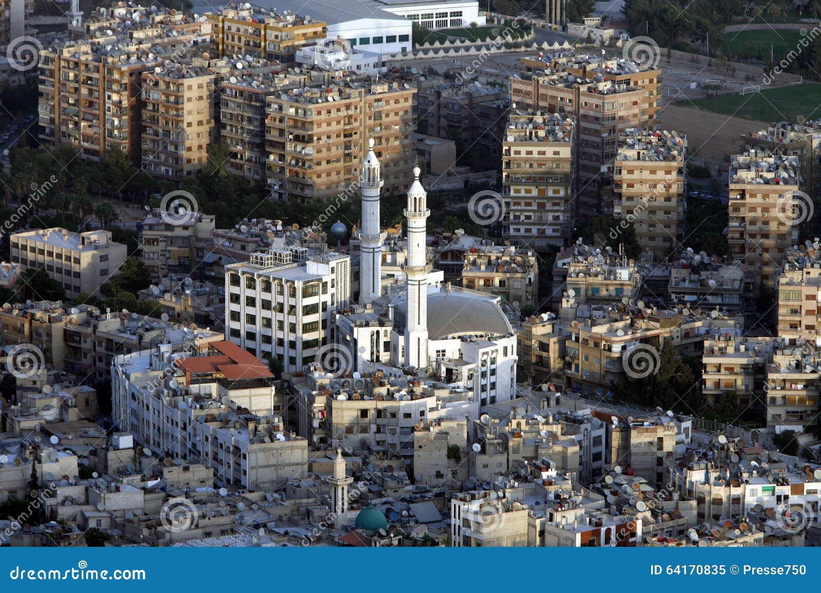 MIDDLE EAST SYRIA DAMASKUS CITY CENTRE Editorial Image - Image of ...