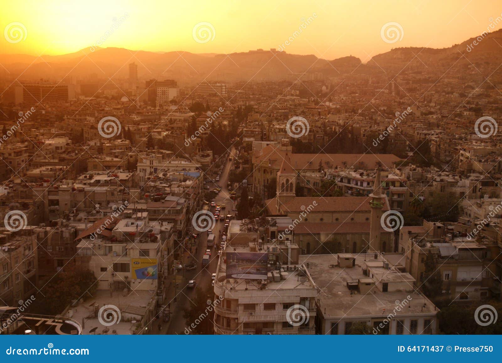 MIDDLE EAST SYRIA DAMASKUS CITY CENTRE Editorial Photography - Image of ...