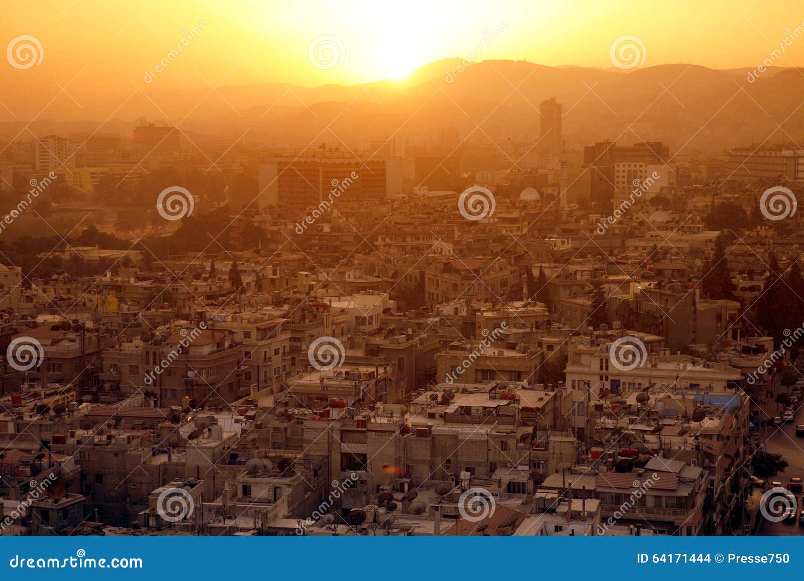 MIDDLE EAST SYRIA DAMASKUS CITY CENTRE Editorial Stock Image - Image of ...