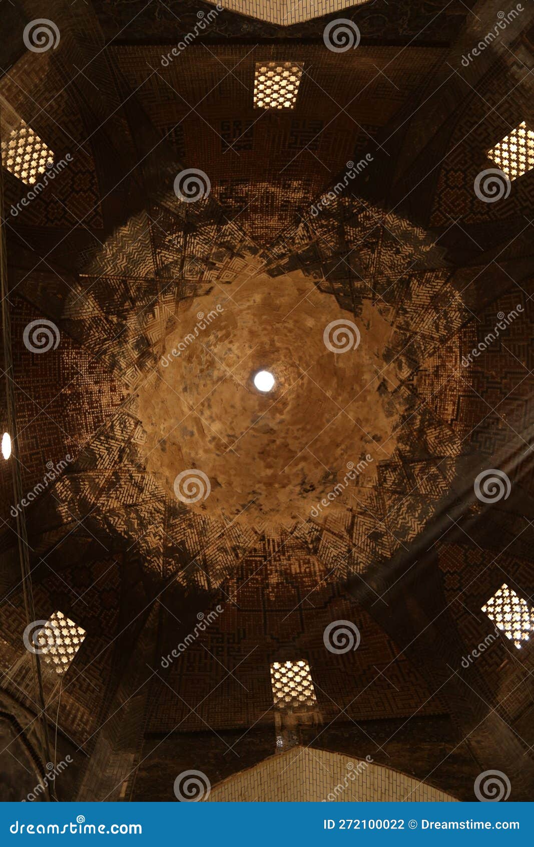 A Middle-eastern Ancient Bazaar Ceiling Stock Photo - Image of ancient ...