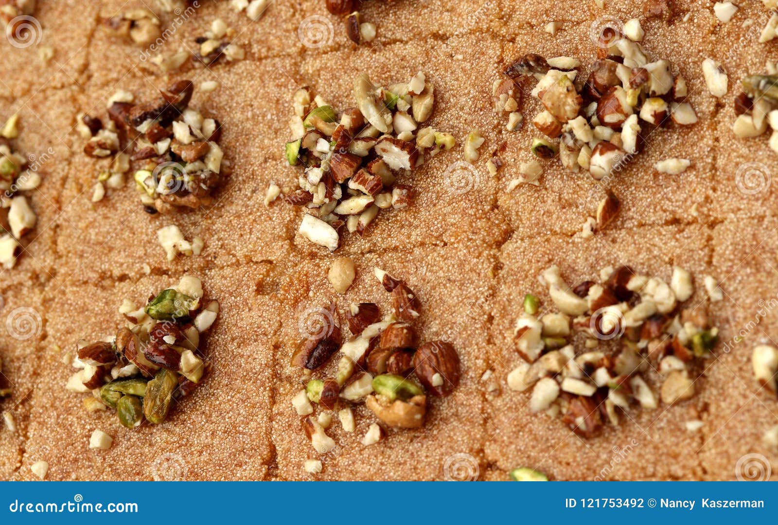 Arabic desserts with nuts stock photo. Image of coated - 121753492