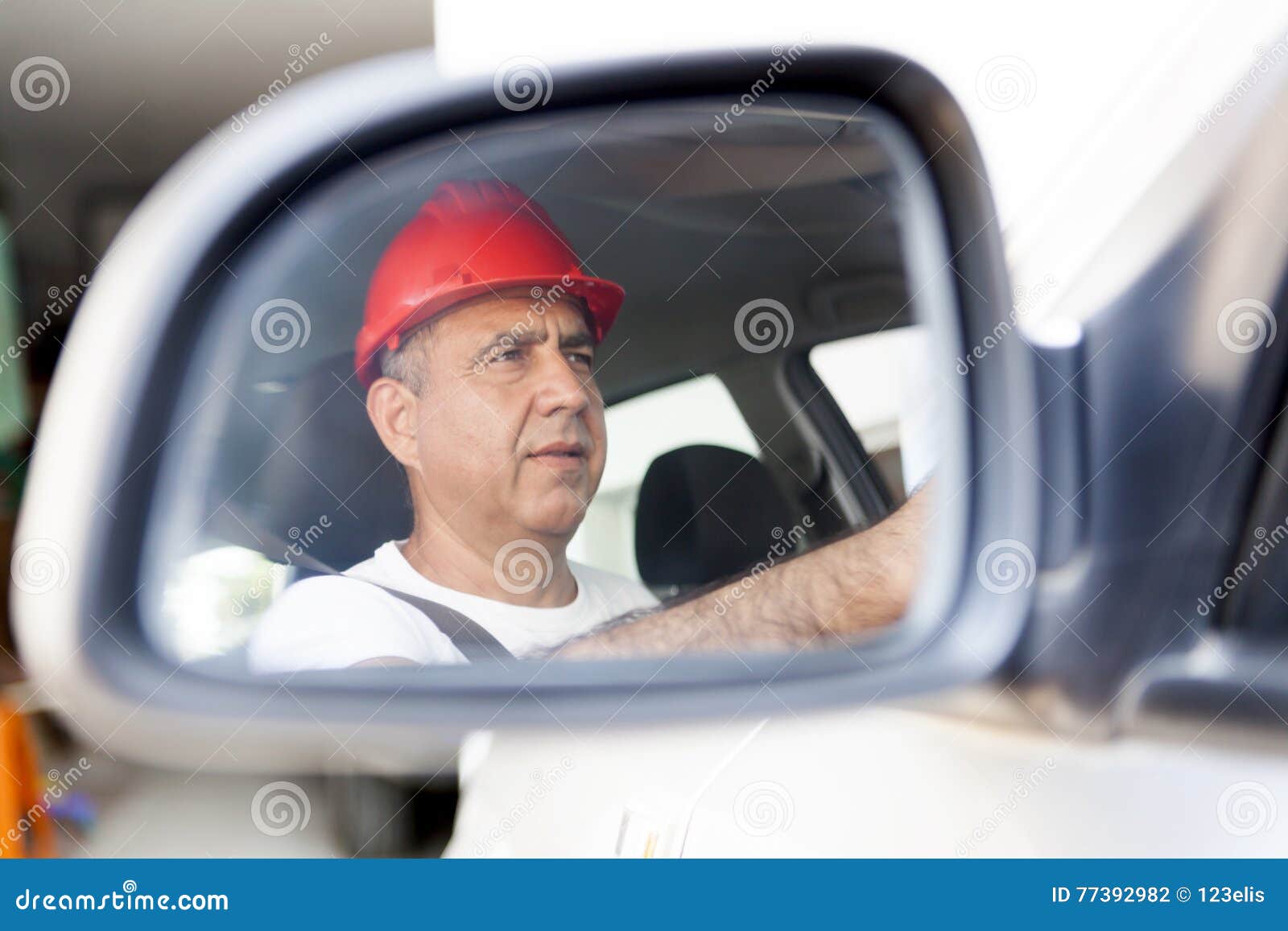Middle Eastern Driver stock photo. Image of cargo, semi - 77392982
