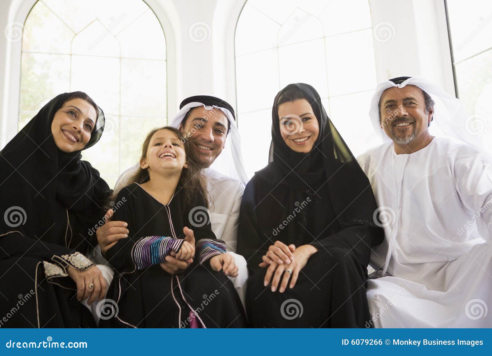 A Middle Eastern family stock photo. Image of mother, family - 6079266