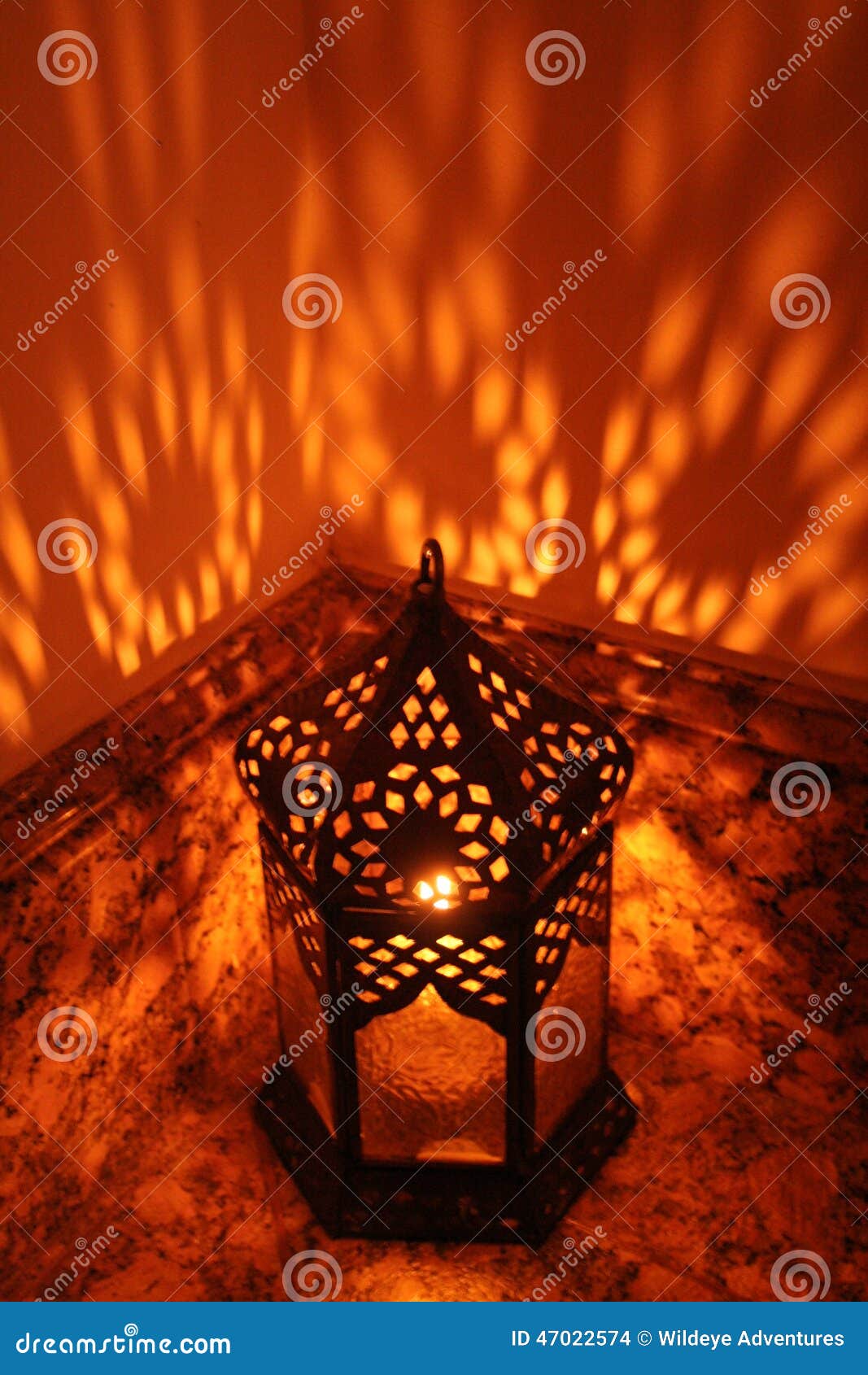 Middle Eastern Lantern stock photo. Image of glowing - 47022574