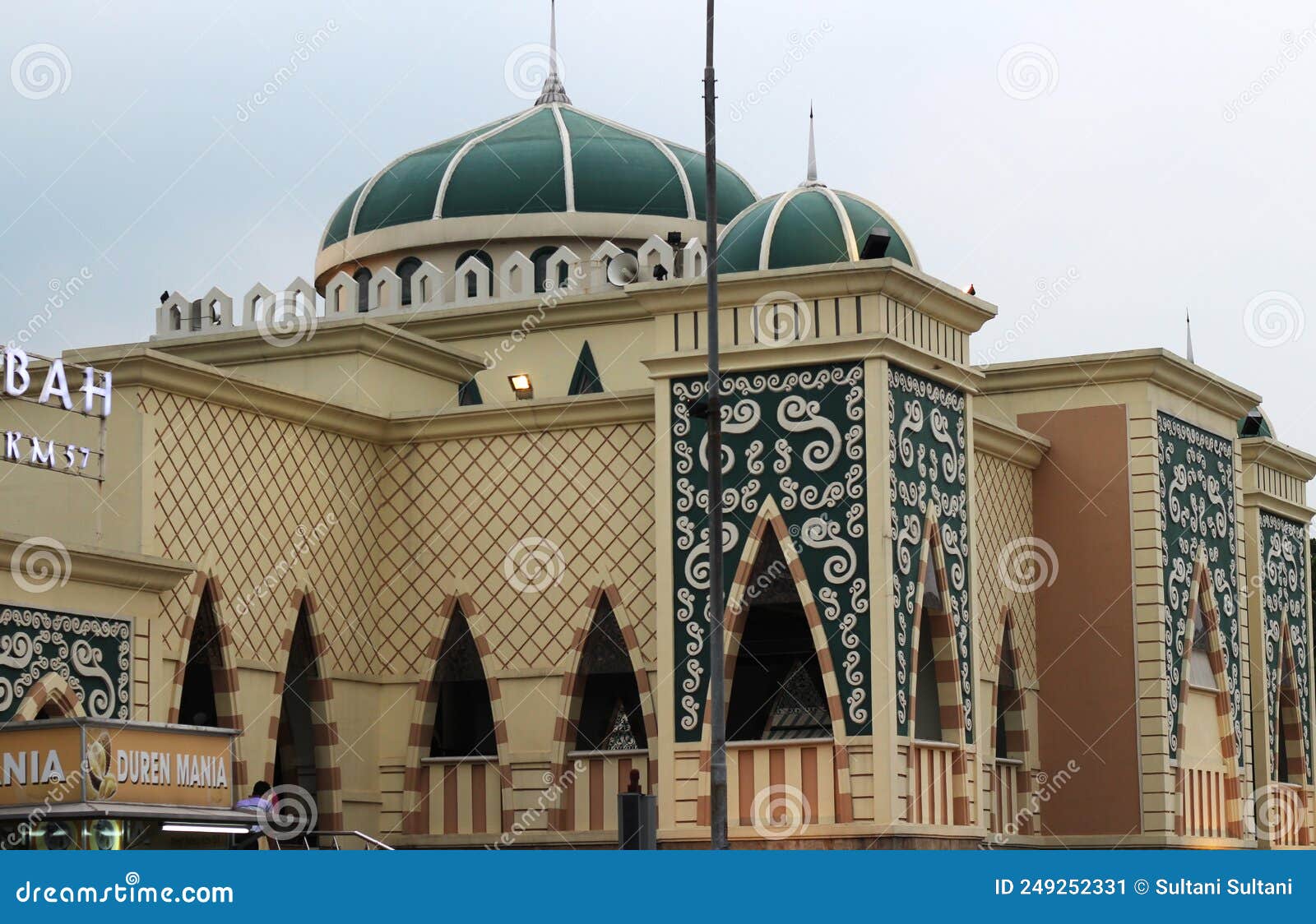 This Middle Eastern Style Mosque is Located in a Rest Area in East ...