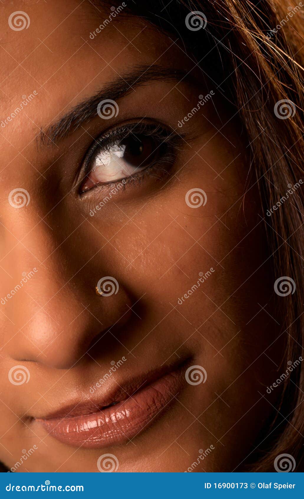 Middle Eastern Woman Portrait Stock Image - Image of middle, away: 16900173