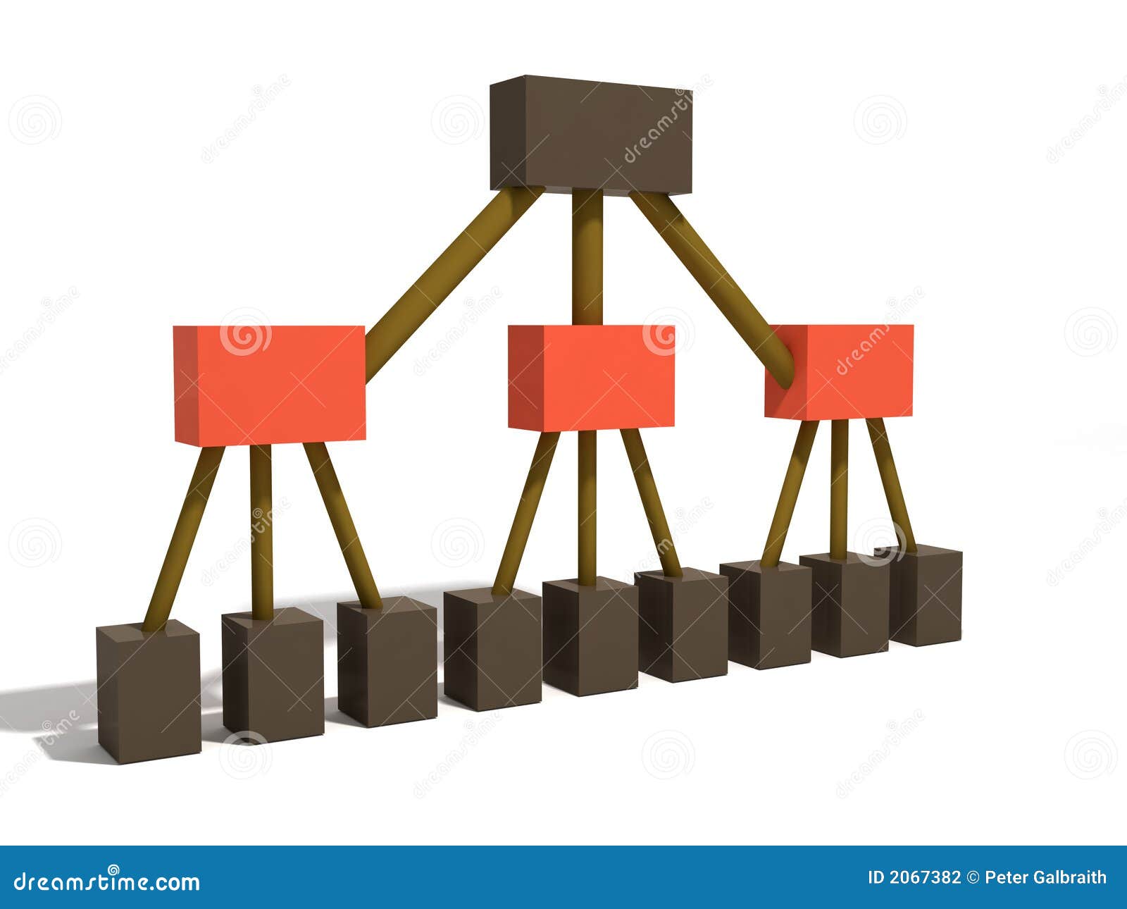 Middle management stock illustration. Illustration of allocation - 2067382