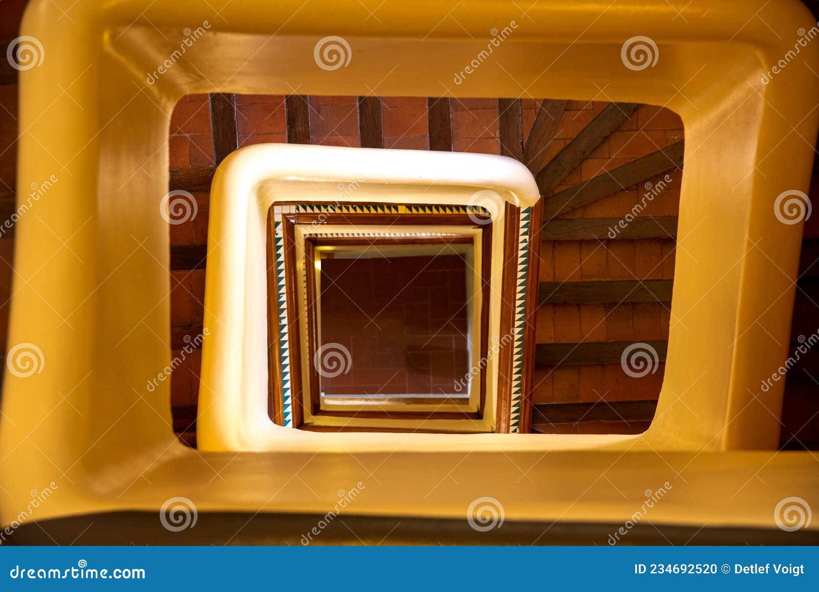Middle part of a staircase stock photo. Image of multistory - 234692520