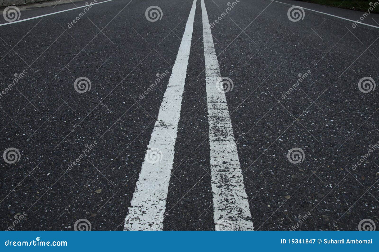Middle of the road stock image. Image of double, white - 19341847