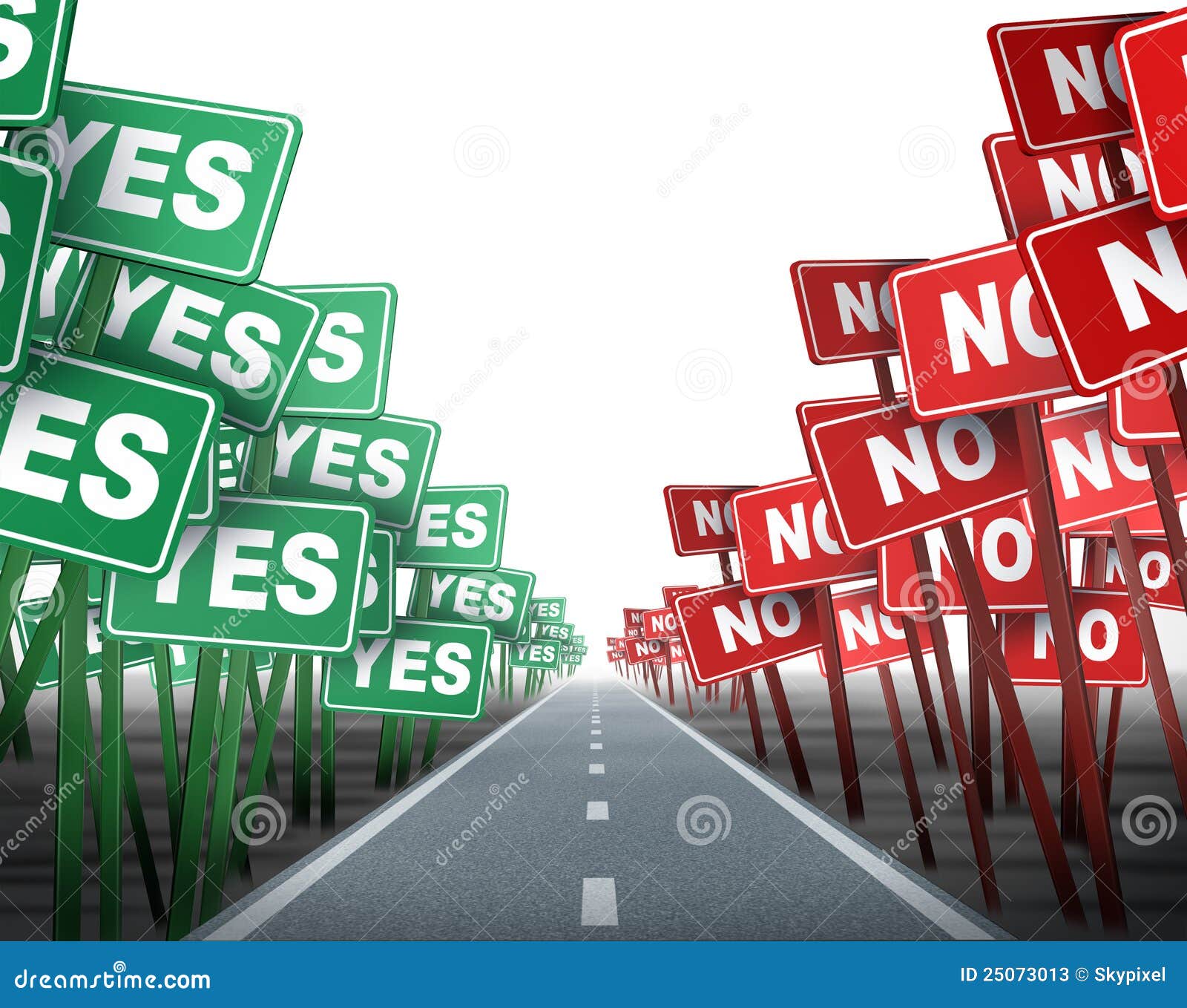 Middle of the Road stock illustration. Illustration of neutral - 25073013