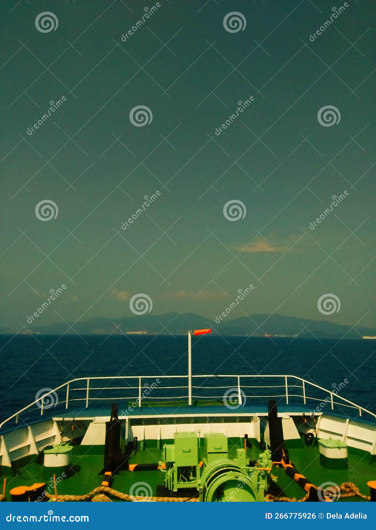 The Sunda Strait by in Sumatera and Java Indonesia Stock Photo - Image ...