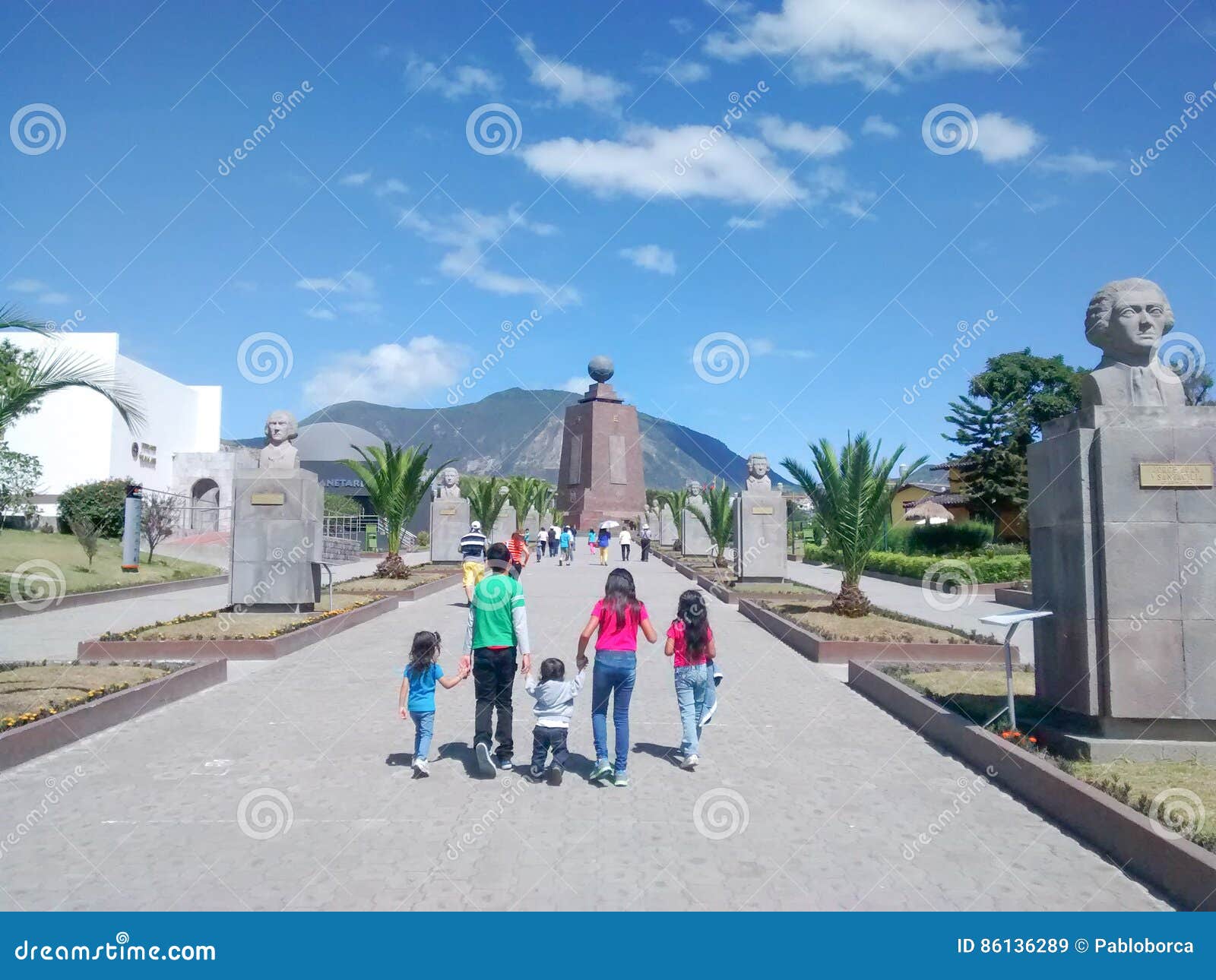 Middle of the World Monument in Quito, Ecuador Editorial Stock Image ...