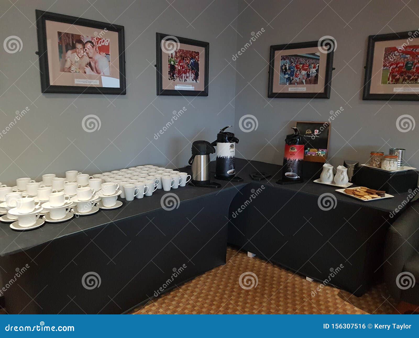 Refreshments at a Strategy Meeting in for Middlesbrough Football Club ...