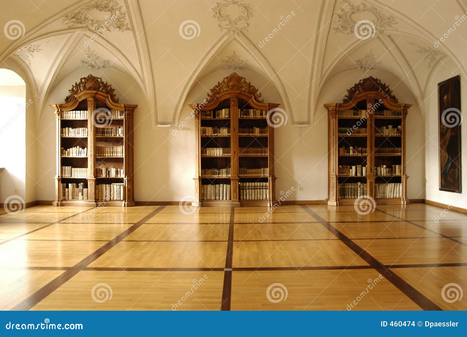 Mideval Library stock photo. Image of books, rack, brown - 460474