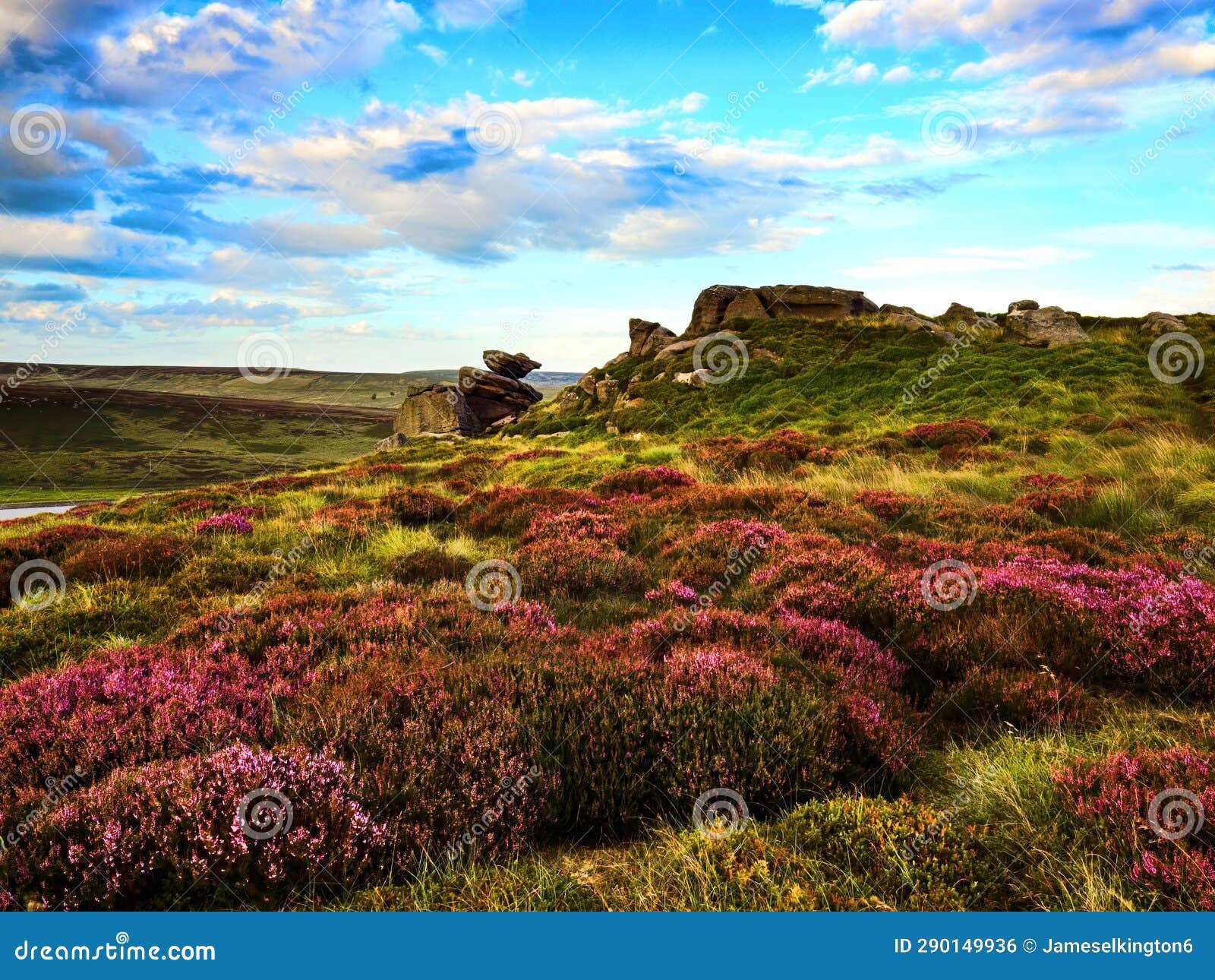 Widdop Reservoir and Moorland Stock Photo - Image of lakereservoir ...