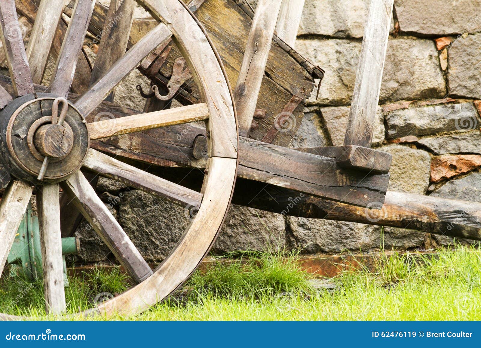 Midieval Cart stock image. Image of rock, handcart, replica - 62476119