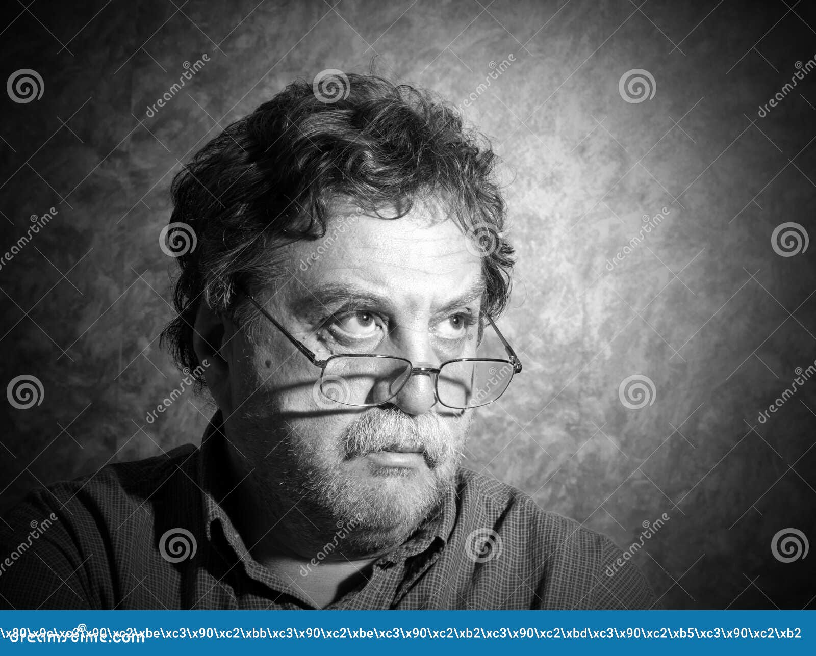 Midle-aged man stock photo. Image of contemplation, characters - 28395946