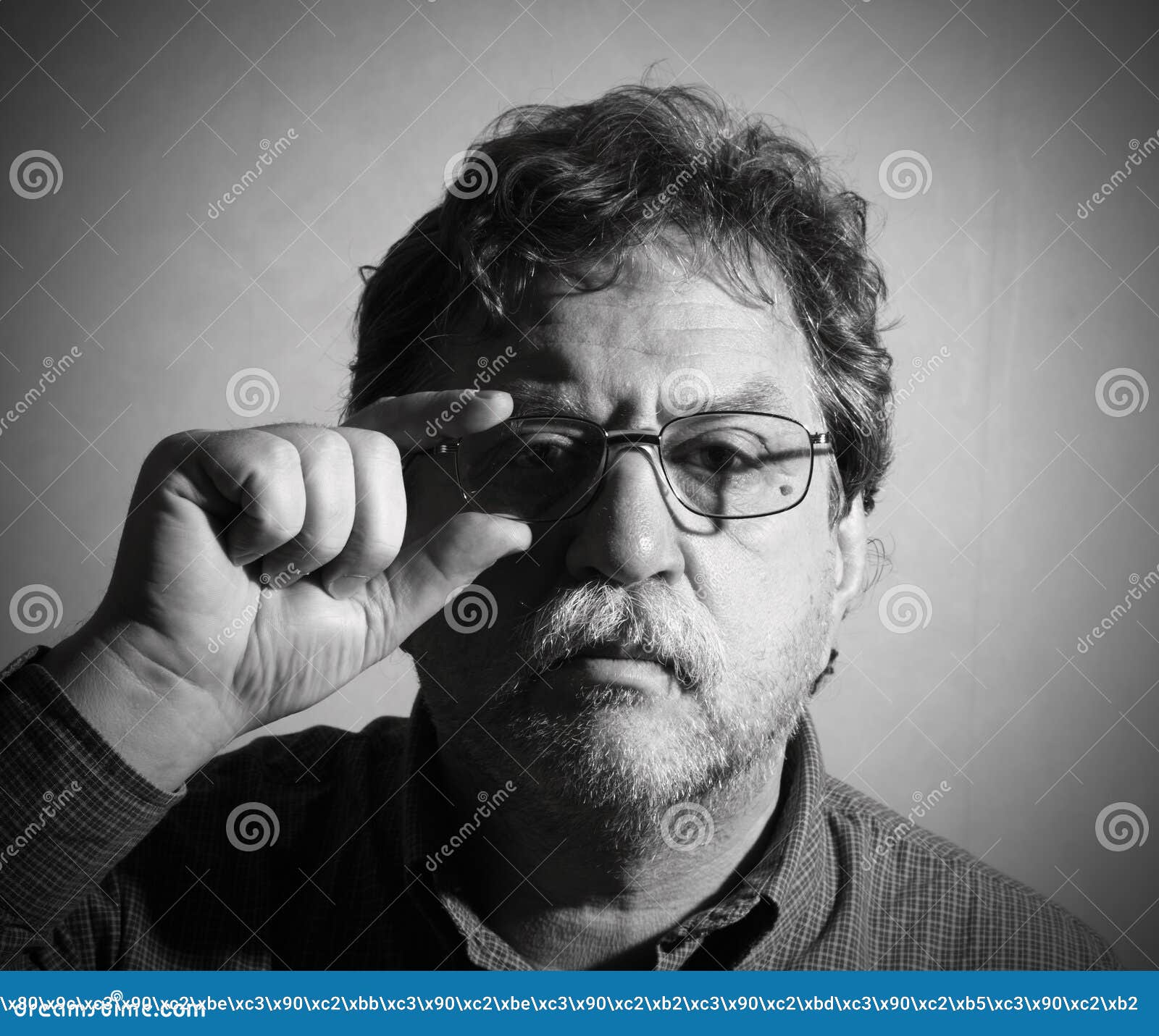 Midle-aged man stock photo. Image of black, adult, moustache - 28409916