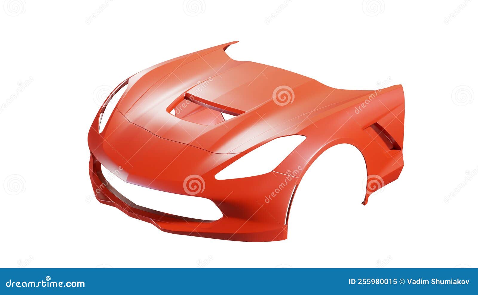 Midnight Black Modern Convertible Concept Car - Side View 3d Render ...