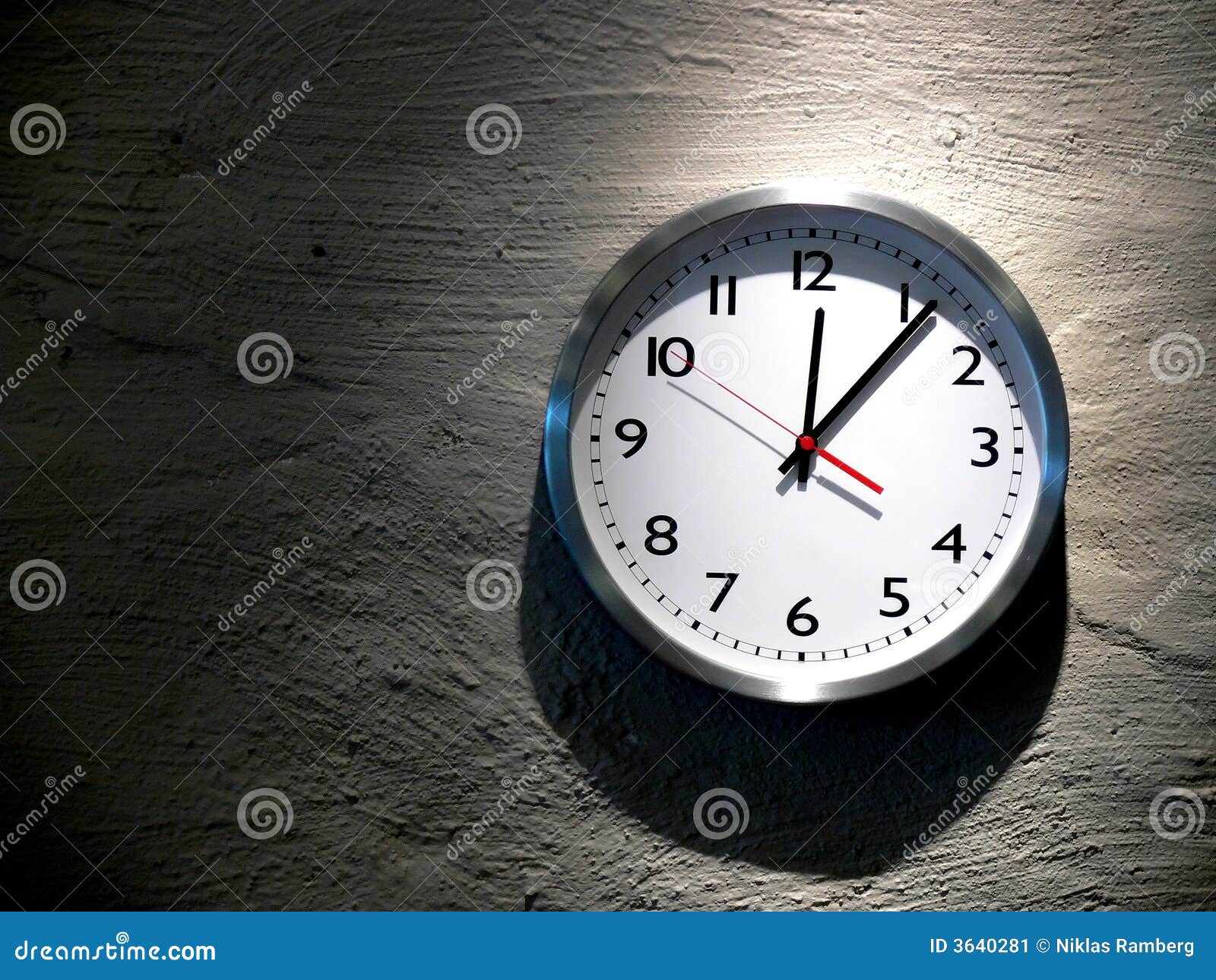 Midnight Clock stock image. Image of late, hand, analog - 3640281