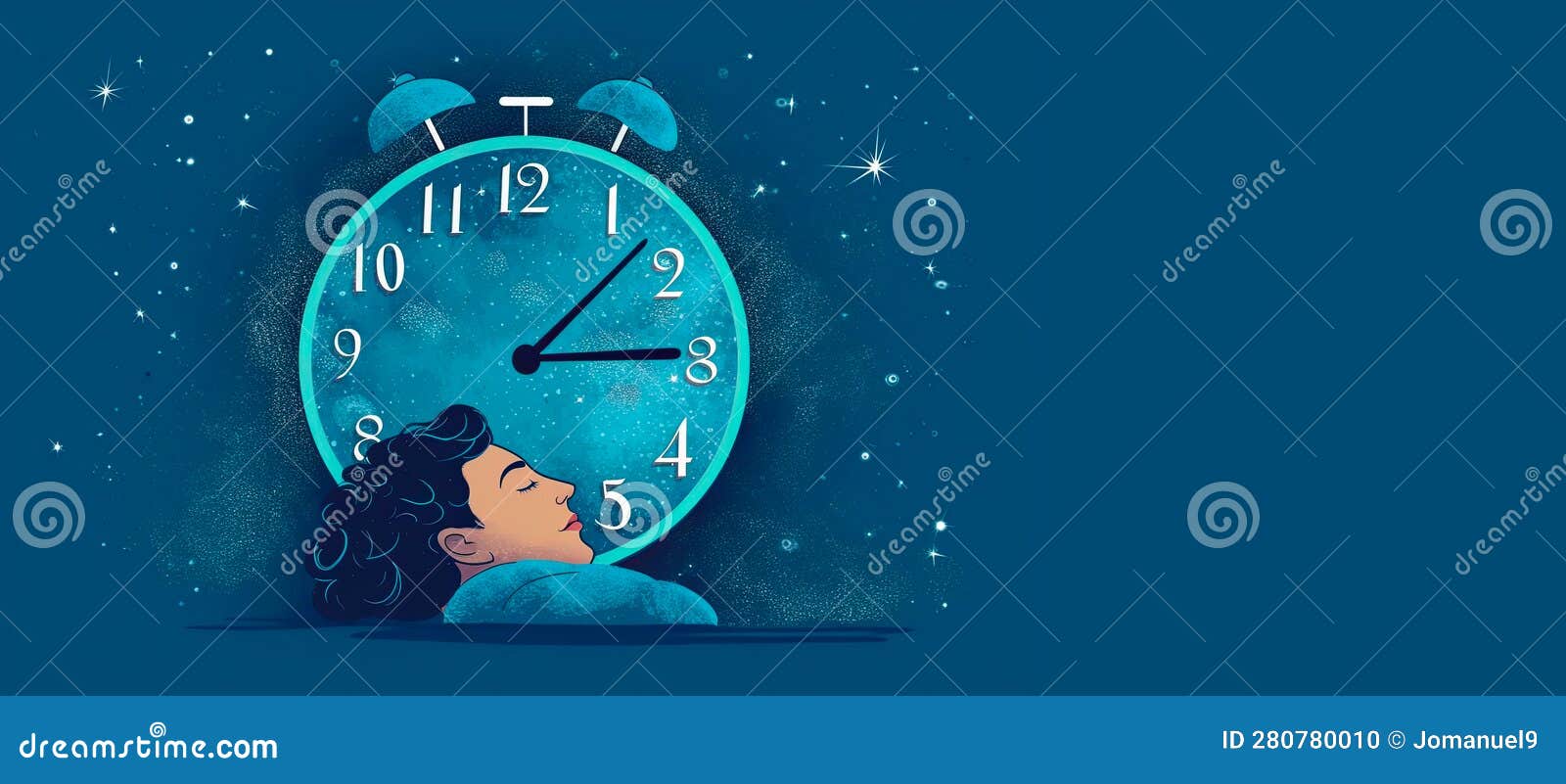 The Midnight Clock: an Illustration that Captures the Magic of Sleep ...