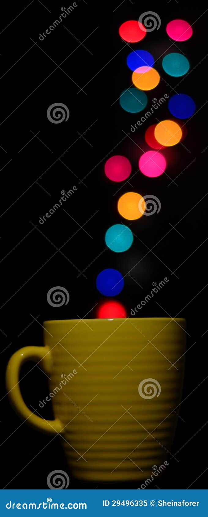 Midnight Coffee stock image. Image of colorful, bokeh - 29496335