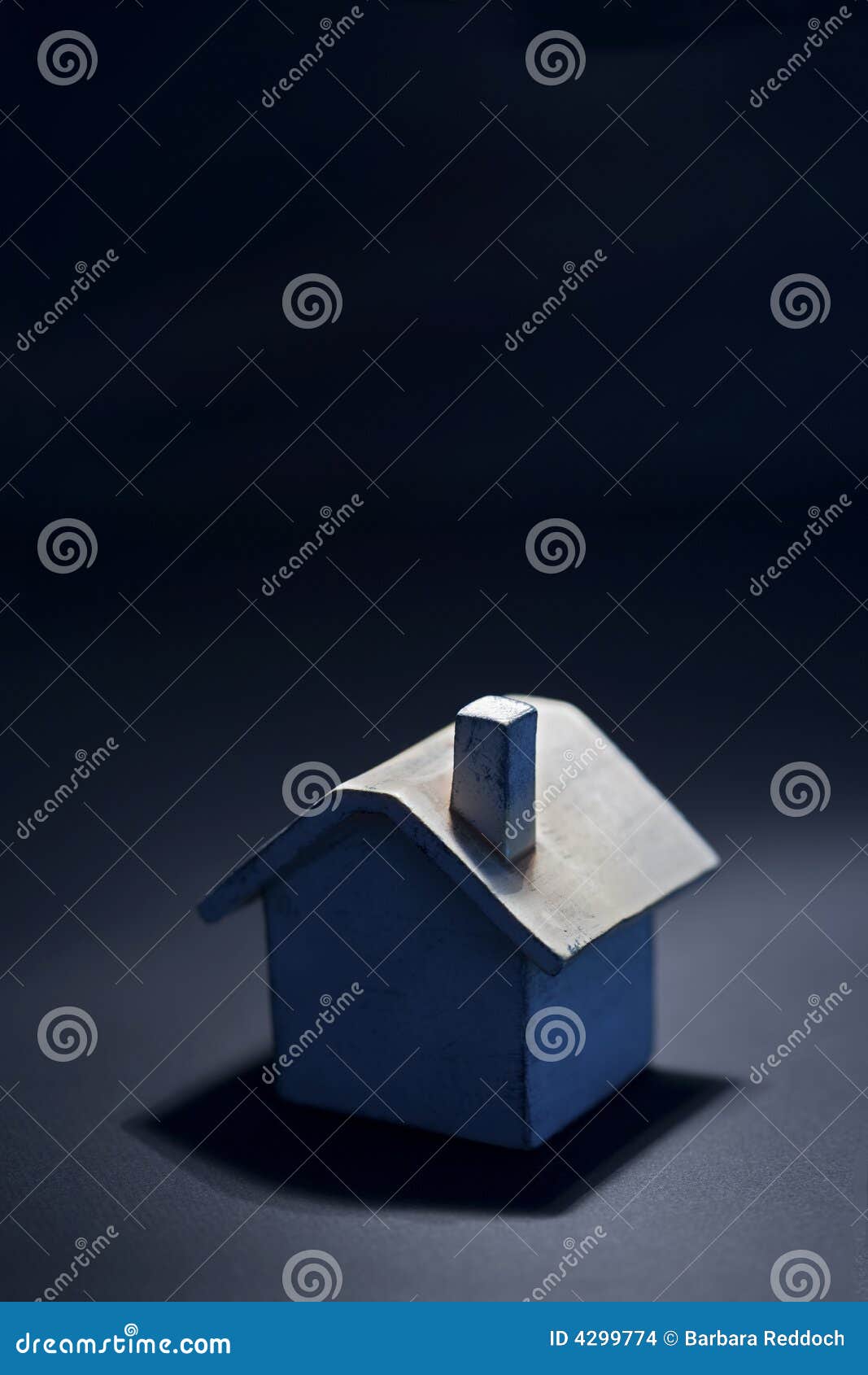 Midnight House stock photo. Image of home, chimney, comfort - 4299774