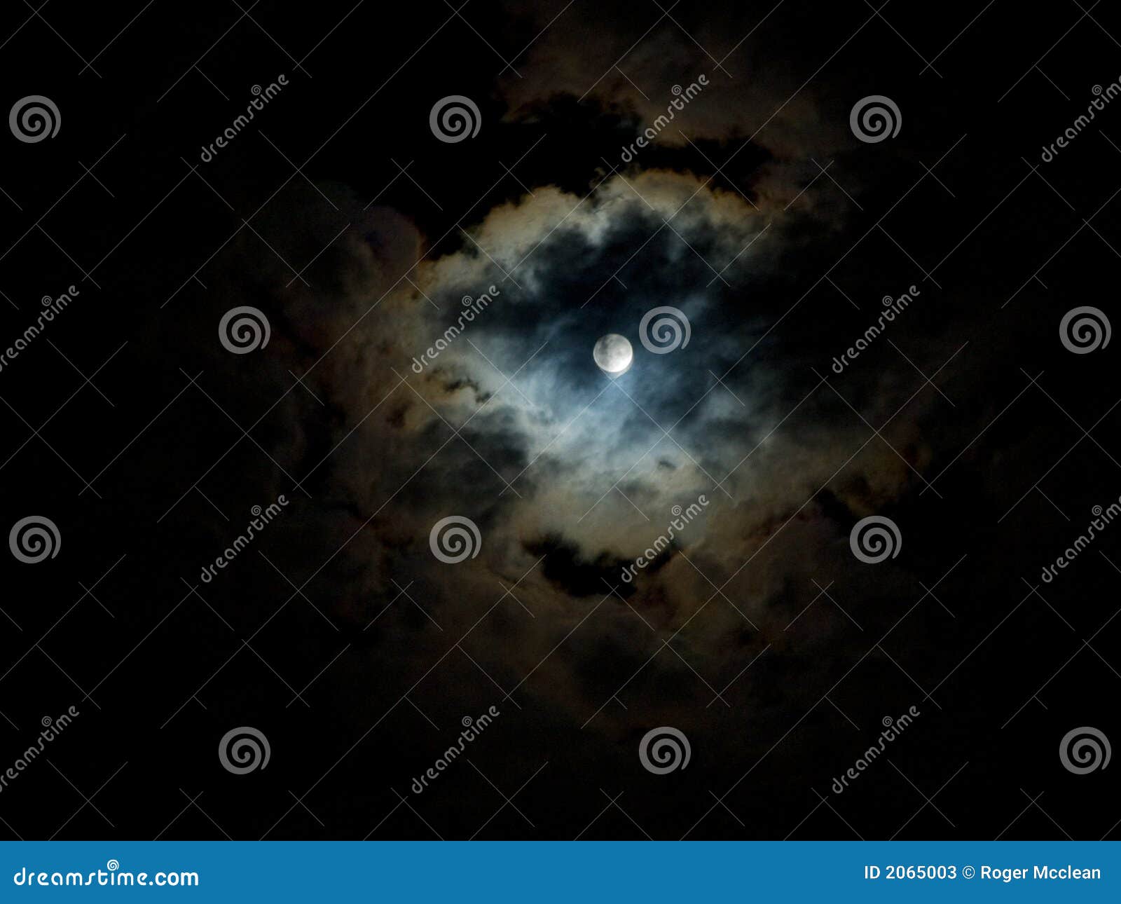 Midnight pearl moon stock image. Image of beauty, abstract - 2065003